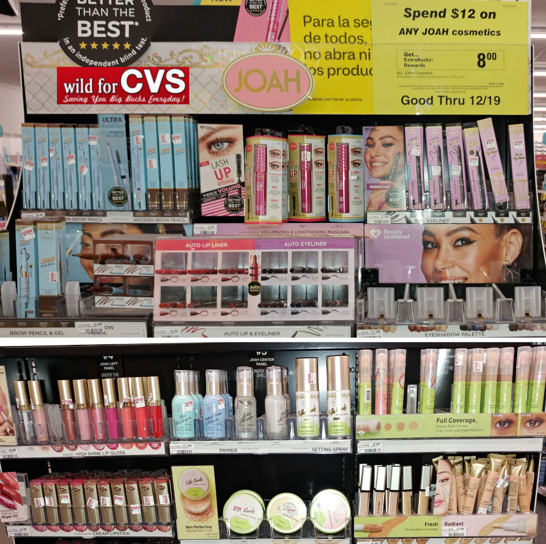 Joah Cosmetics As Low As $1.32!