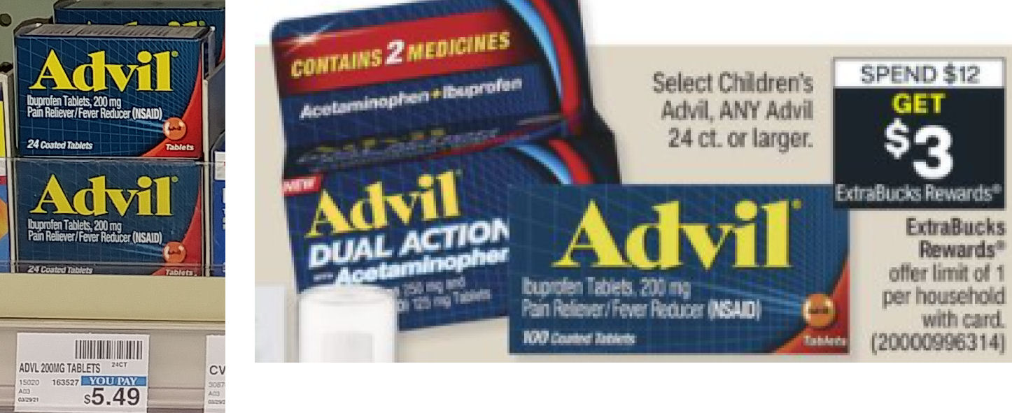 Advil 24ct Box Just 99¢